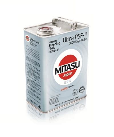 MJ 511 MITASU ULTRA PSF II 100 Synthetic MITASU POWER STEERING FLUID