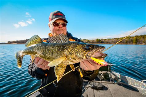 Spring Walleye Action With The Rumble Shad Northland Fishing Tackle
