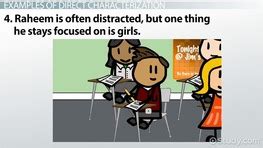 Events Characterization In Literature Videos Lessons Study