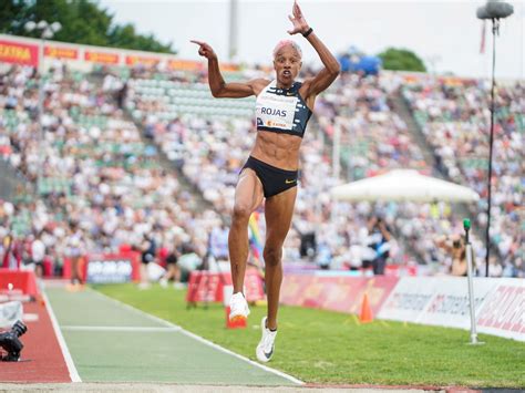 Atletismo Yulimar Rojas ganó el oro en salto triple en la Liga de Diamante
