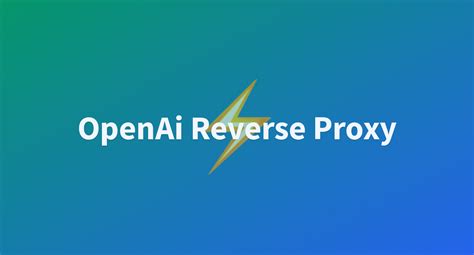 Openai Reverse Proxy A Hugging Face Space By Mrjo