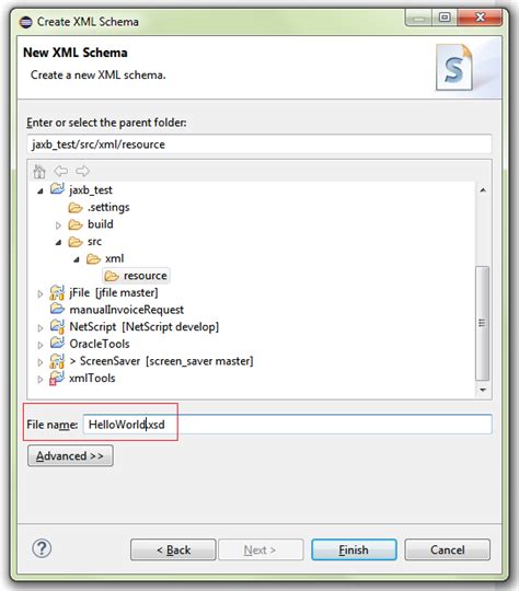 Creating An Xml Schema Definition Xsd Document With The