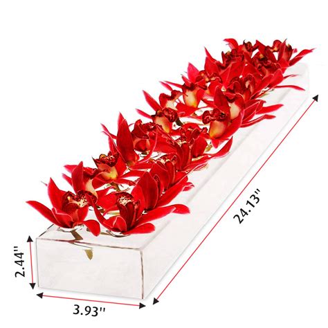 Buy E F Modern Designs Rectangular Floral Centerpiece For Dining Table