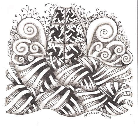 My Tangle Pattern Wisket