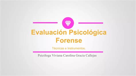 1 Evaluacion Psicologica Forense Tecnicas Instrumentos Pdf