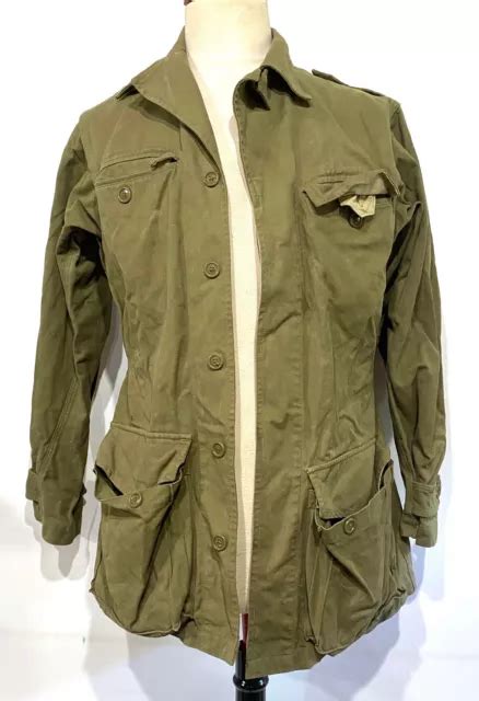 ANCIEN UNIFORME VESTE chemise militaire Armée Française ww2 Algérie à