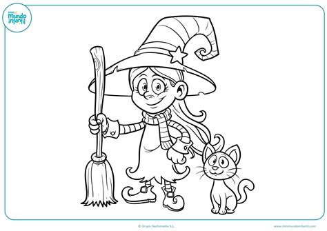 Dibujos De Magos Y Brujas Para Colorear Por Arte De Magia
