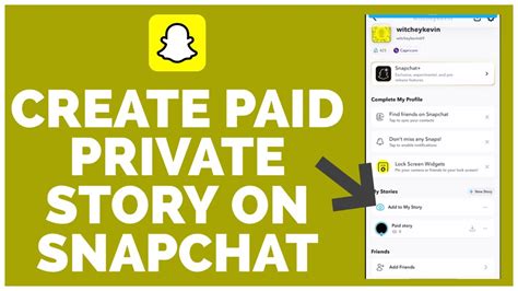 Snapchat How To Create Paid Private Story On Snapchat 2022 Make