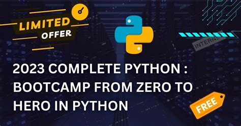 2023 complete python bootcamp from zero to hero in python cigma foundation
