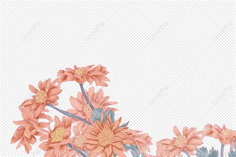 Transparent Flower Design Image Flower Wallpaper Chinese Flower