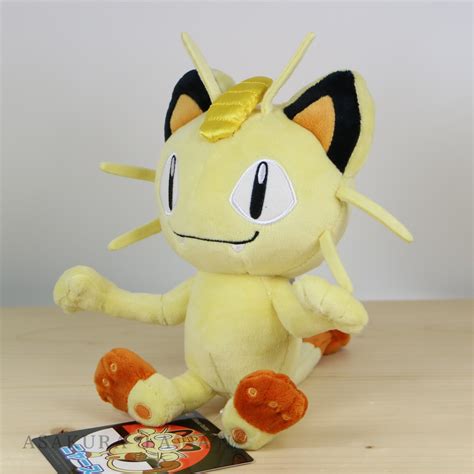 Pokemon Center 2017 Meowth Plush Toy Asakura Japan