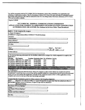 Fillable Online Fcc You Will Be Presented With The Fcc Form Fee