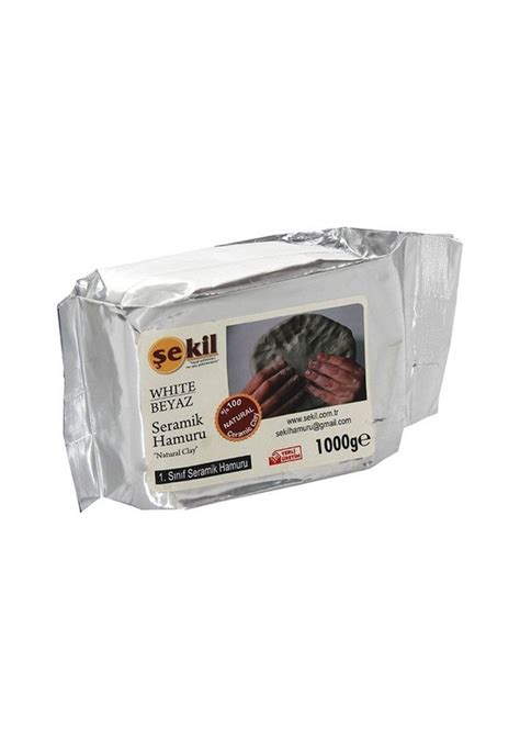 Şekil Seramik Kil Hamuru 1000 Gr Beyaz Fiyatları ve Özellikleri