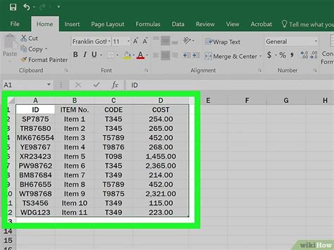 Comment créer un tableau avec Excel 12 étapes