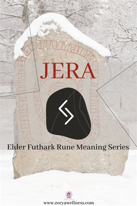 Jera Elder Futhark Rune Meaning Series Elder Futhark Rune Meanings
