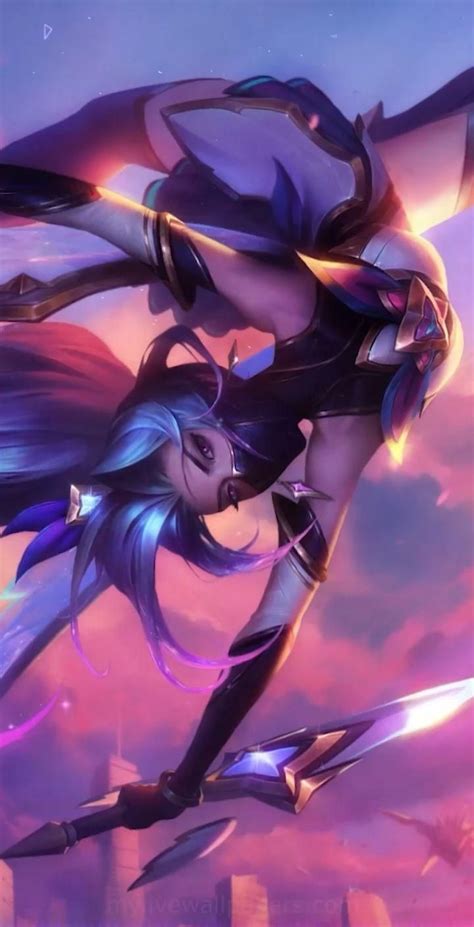 STAR GUARDIAN AKALI LIVE WALLPAPER Video Lol League Of Legends