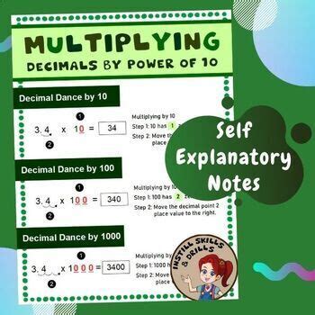 Multiply And Divide Decimals By Power Of 10 Practice Worksheets Video