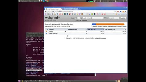 php profiling with xdebug and webgrind youtube