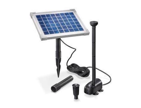 Pompe De Bassin Solaire Esotec 5W 470 L H Bol