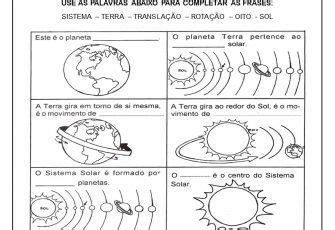 Exercícios sobre movimentos da Terra respostas explicadas