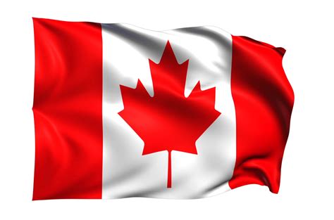 canadá ondeando bandera fondo transparente realista 15309633 PNG