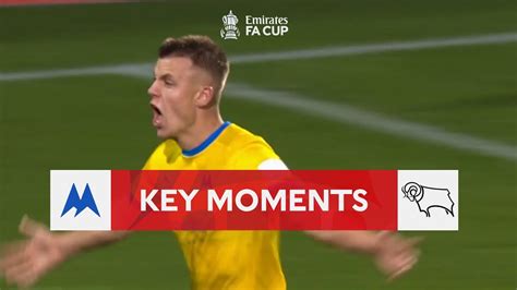 Torquay United V Derby County Key Moments First Round Emirates Fa