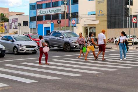 jinoticias br Prefeitura inicia obras de sinalização em Teixeira