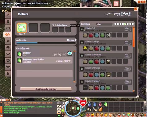 Dofus Comment monter le métier alchimiste lvl 100 Astuce YouTube
