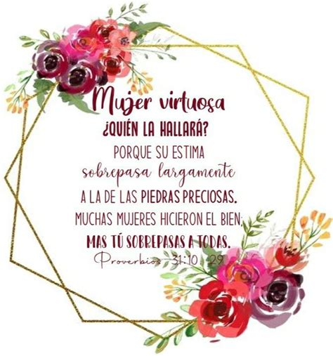 Mujer Virtuosa Proverbios