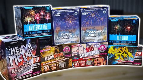 XXXL Feuerwerk Batterien Mischung Silvester Vorfreude YouTube