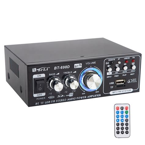 Radio Fm Samochodowe Hifi Cyfrowy Audio Amplituner Wzmacniacz Stereo