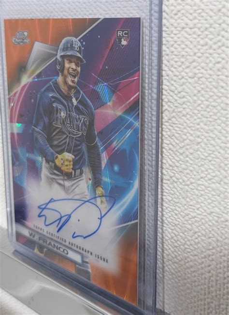 Yahoo オークション Wander Franco 2022 topps cosmic chrome Orange