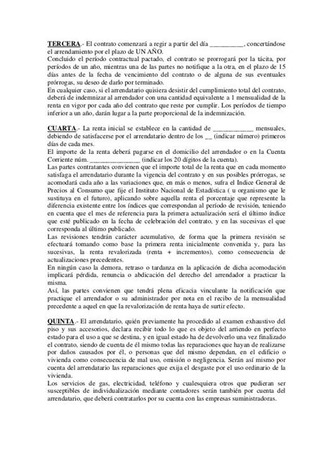 Modelo De Prorroga De Contrato De Alquiler Actualizado Noviembre 2024