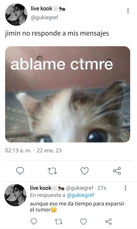 Esther ḳṁ ᵃᵘˢ on Twitter 12 gracias por tardar