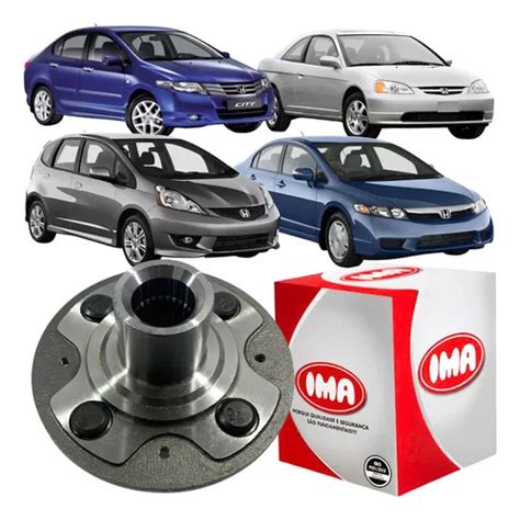 Cubo Roda Dianteiro Honda City Civic Fit Frete Gr Tis