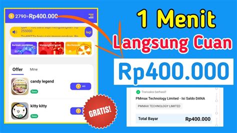 Ada Lagi Yang Baru Aplikasi Penghasil Saldo DANA Terbukti Cair Rp150