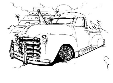 Free Printable Lowrider Coloring Pages Terbaru Tahun Ini