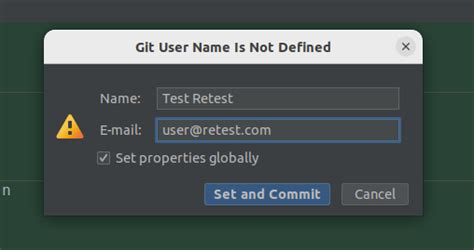 How To Set Default Git Author In Intellij Permanently Stack Overflow