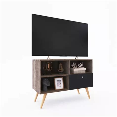 Rack Mesa Led Nordico Escandinavo Melamina