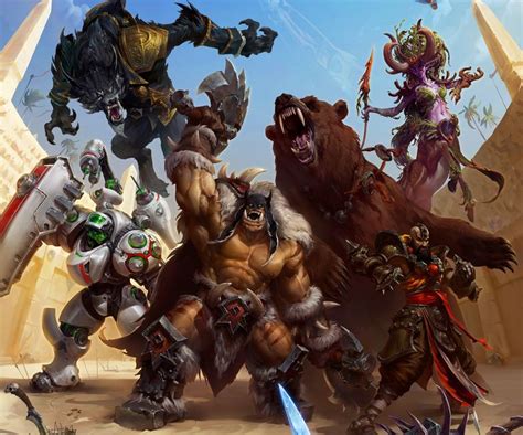 HD Wallpaper Game Characters Digital Wallpaper Bear Rexxar Heroes