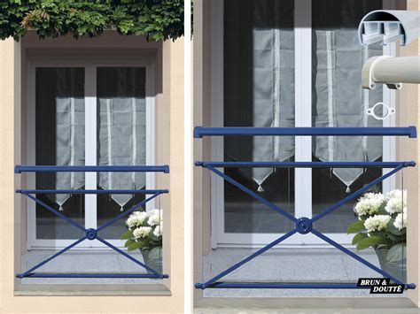 Catalogue des Garde corps de fenêtre aluminium Brun Doutté