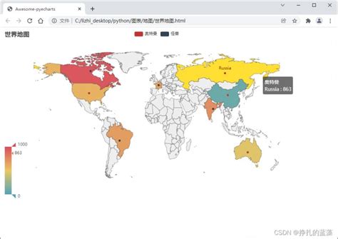python pyecharts实时画图自定义可视化经纬度热力图 张生荣