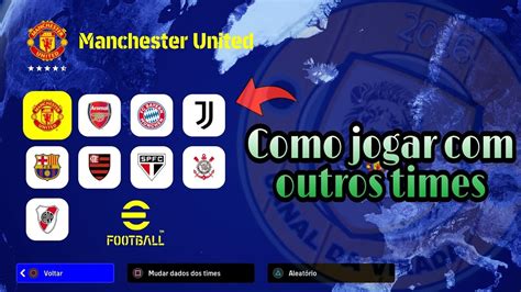 Como Jogar Times Brasileiros No Efootball Pes