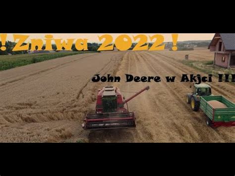Pierwsze Niwa Ma Opolska Massey Ferguson John Deere W Akcji