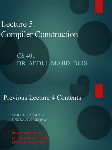 lecture 05 2021 089 nfa dfa subset construction and dfa minimization pdf software