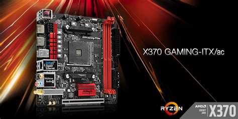ASRock S Fatal1ty X370 Gaming ITX Ac Mini ITX Motherboard For Ryzen