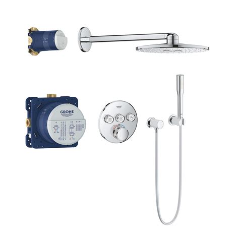 Grohtherm SmartControl Perfect Shower Set With Rainshower SmartActive