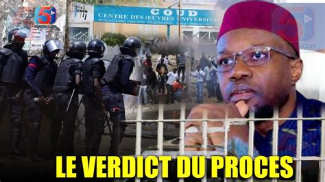 Urgent Ça Chauffe à lUcad les Étudiants Contestent le Jugement de