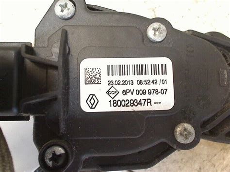 Elektrische Gaspedal Renault Clio Iv R R Ebay