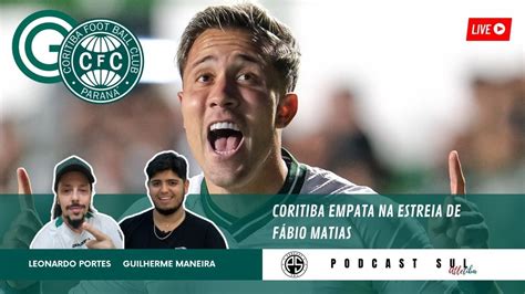 Goiás 1 x 1 Coritiba Série B Coritiba empata na estreia do novo